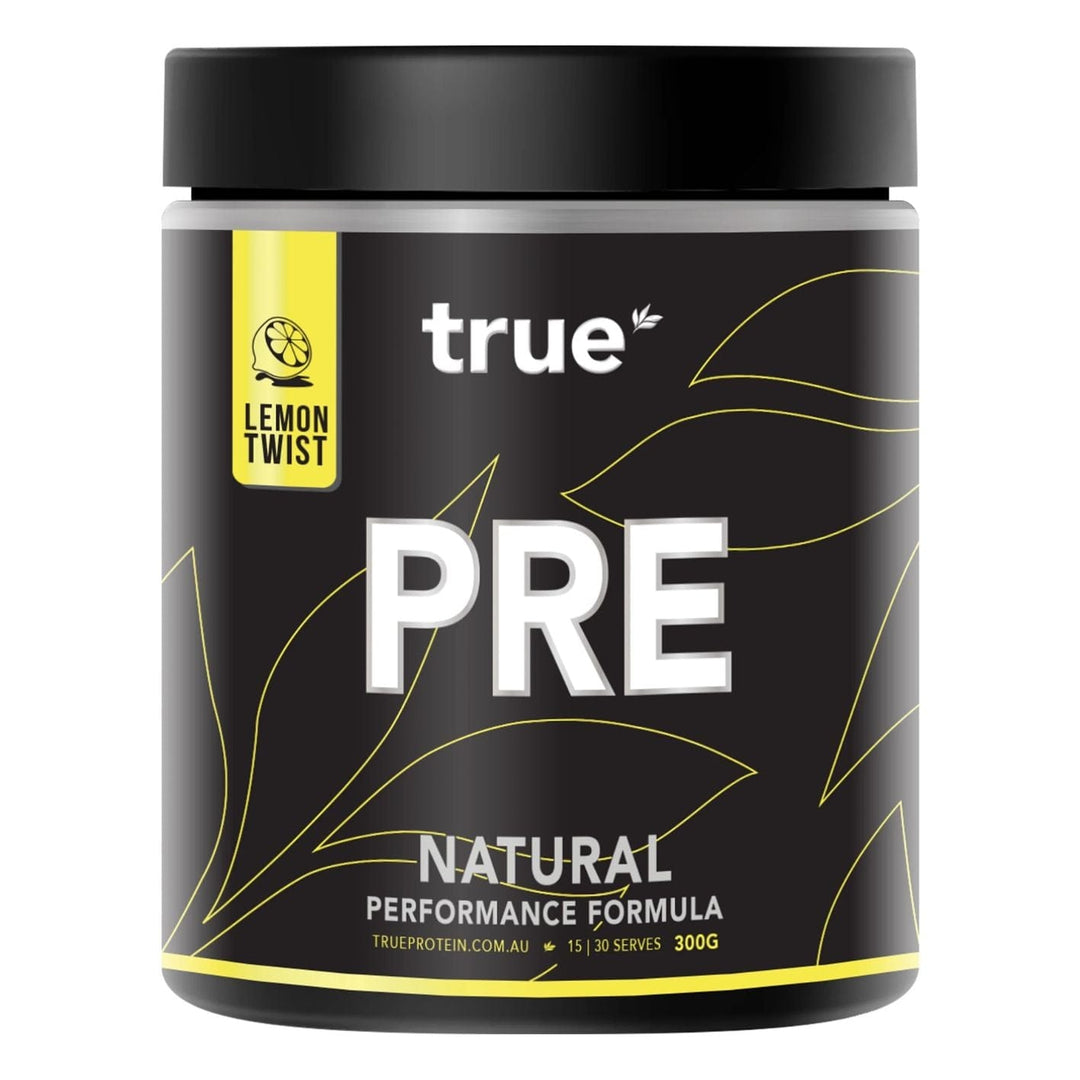True Protein PRE Review – Natural Pre-Workout Tested – The Bircher Bar